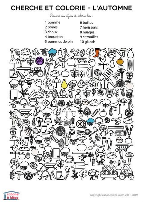 Cherche Et Trouve Maternelle A Imprimer
