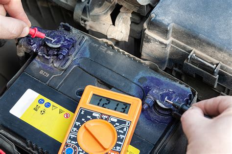 Verfolgung Orange Gerechtigkeit Multimetre Batterie Voiture Bremse