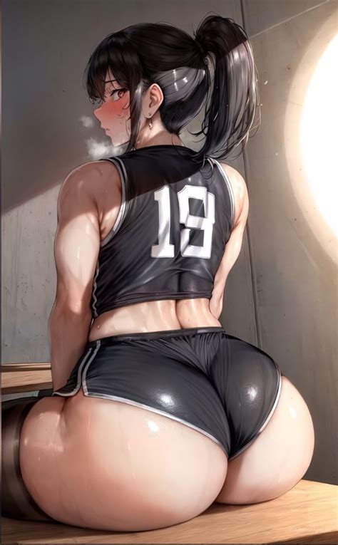 Rule 34 1girls Big Ass Blush Female Only Looking Back Sitting Sportswear Steam Volleyball