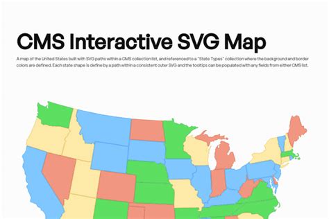 Cms Interactive Svg Map Webflow