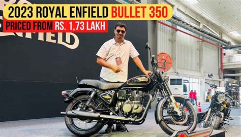 New Gen 2023 Royal Enfield Bullet 350 Detailed In Walkaround Video