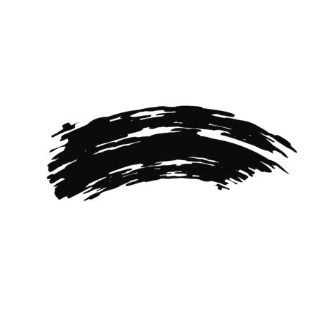 Premium Vector Hand Painted Grunge Texture Brush