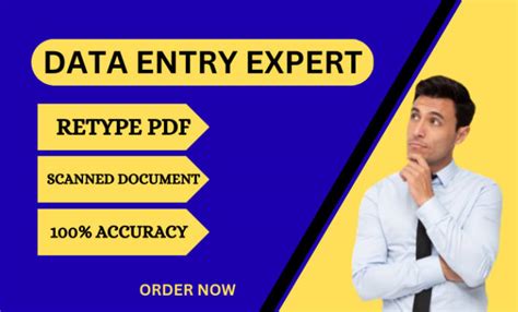 do a fast typing job retype pages pdf to word fast typist by moeen888 fiverr