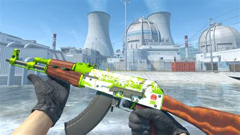 CS2 MADE THIS SKIN CLEAN SHINY Inspecting AK47 HYDROPONIC In CS2