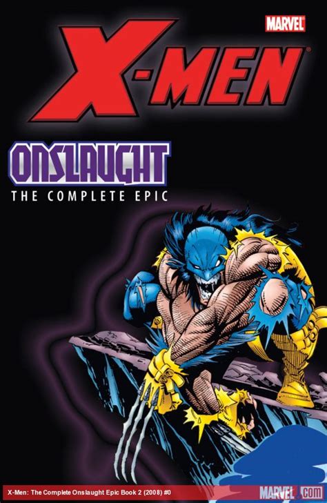 X Men The Complete Onslaught Epic Book Trade Paperback Comic