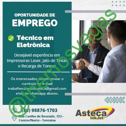Técnico em Eletrônica Teresina PI 01 vaga s Themos Vagas
