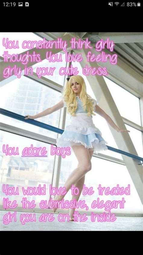💞sissification💞 Hot Sissy Captions 🥰 Rfeminization