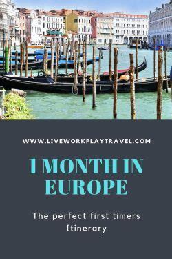 1 Month In Europe The Perfect Europe Itinerary Artofit