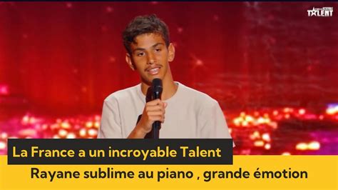 La France A Un Incroyable Talent Prestation Incroyable De Rayane