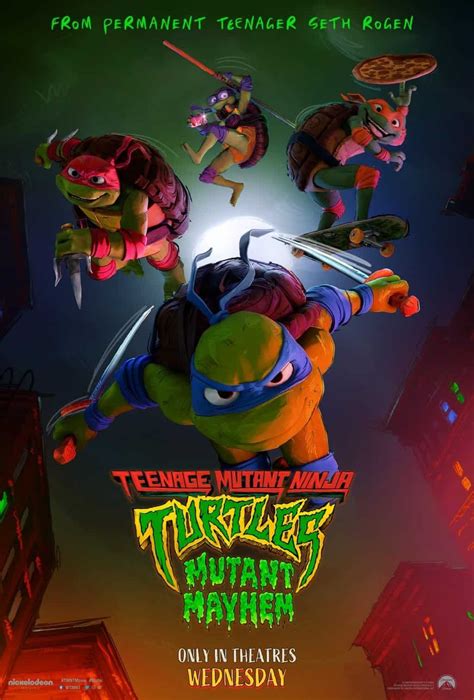 Age Rating Of Teenage Mutant Ninja Turtles Mutant Mayhem Parents Guide