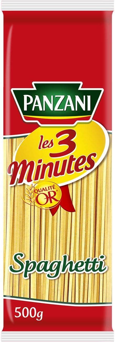 Panzani Cuisson Rapide Le Paquet 500g Spaghetti Amazon Fr