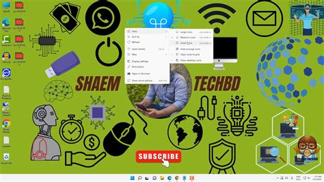 How To Make Desktop Icons Smaller On Windows 11 YouTube