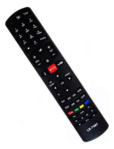 Controle Remoto Para Smart Tv Lcd Led Philco Netflix 3d Parcelamento