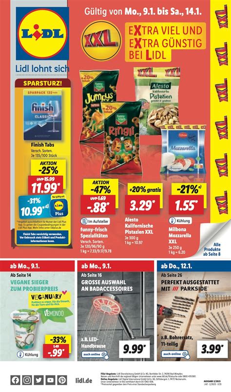 Lidl Aktueller Prospekt Von 9 1 2023 Bis 14 1 2023