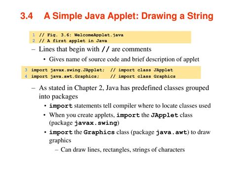 ppt chapter 3 introduction to java applets powerpoint presentation id 5425697