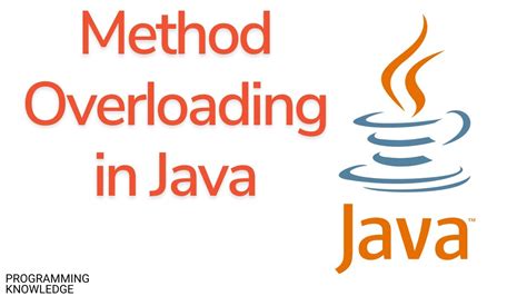 Java Tutorial For Beginners Method Overloading In Java YouTube