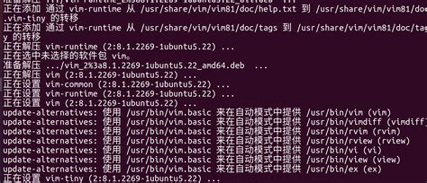 ubuntu安装vim CSDN博客