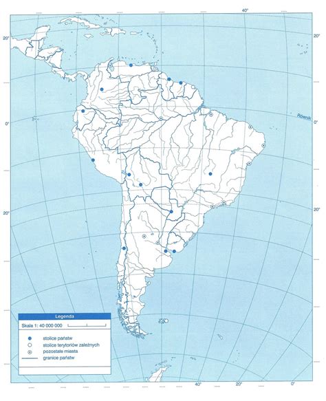 Mapa Konturowa Ameryki