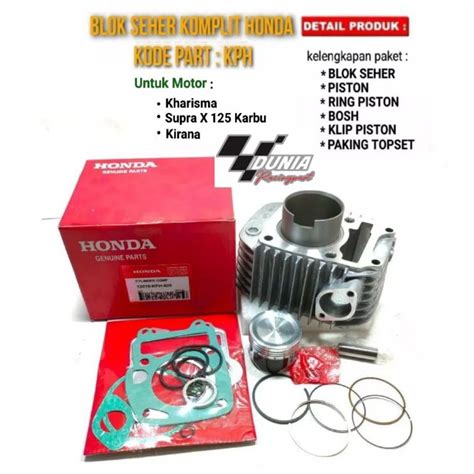 Jual Blok Seher Standar Honda Kharisma Supra X 125 Kirana Blok Seher