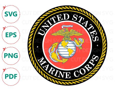 Marine Corps Logo Svg Marine Corps Svg Marine Svg Marine Corp Marine