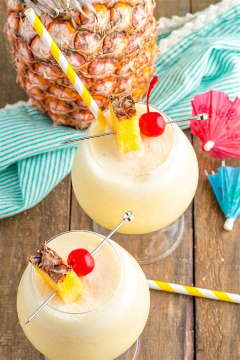 Easy Virgin Piña Colada Recipe Non Alcoholic Play Party Plan
