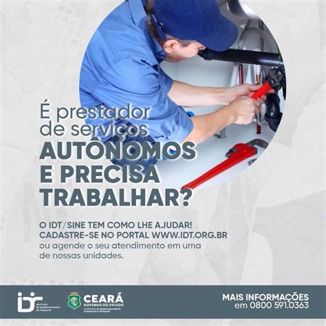 Sine IDT oferta 940 vagas de emprego no Ceará Governo do Estado do Ceará