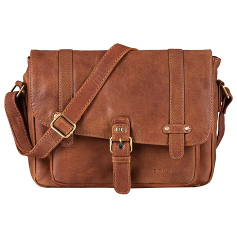 Lara Vintage Umh Ngetasche Damen Leder Stilord