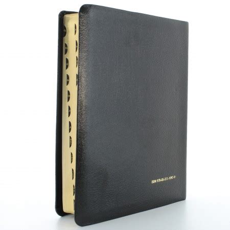 La Sainte Bible avec Couverture en Cuir et Feuilles Dorées Édition