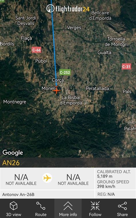 Trànsit Aeri de Catalunya on Twitter RT indigetemporda Passant per