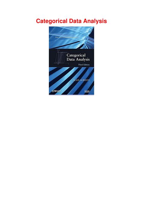 ppt pdf read download categorical data analysis powerpoint presentation id 12047066