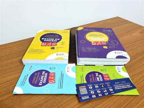 Kit De Livros Oab Como Se Preparar Para O Exame De Ordem Oab 4a