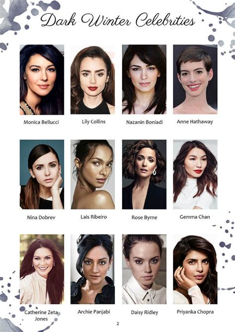 Dark Winter Color Palette And Wardrobe Guide Dream Wardrobe Deep