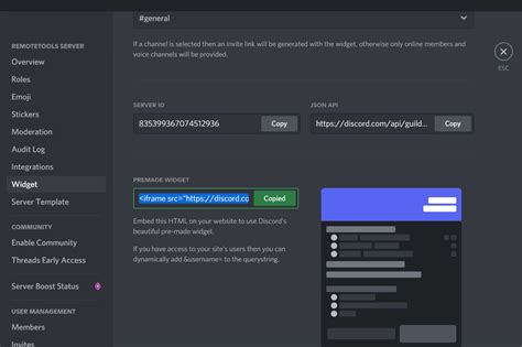 How To Add Discord Widget To Your Site