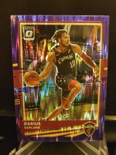 Darius Garland 2020 21 Panini Donruss Optic Purple Shock Prizm 129