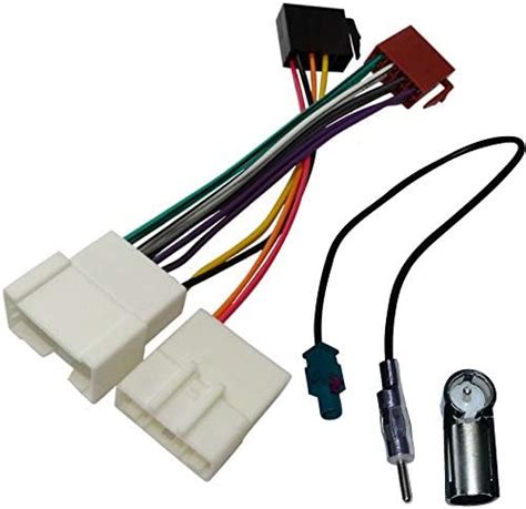 Aerzetix C A C Ble Adaptateur Faisceau Fiche Iso Autoradio