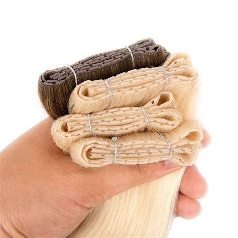 Seamless Xo Invisible Flat Weft Hole New Design Twin Tab Hole Weft Hair