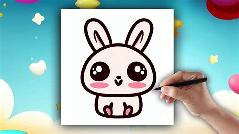 Jak narysować Królika Kawaii Rysowanie dla dzieci krok po kroku YouTube