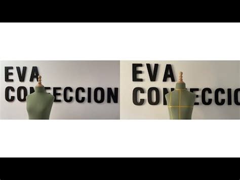 Como Marcar Guias De Referencia En El Maniqui Eva Confeccion Youtube