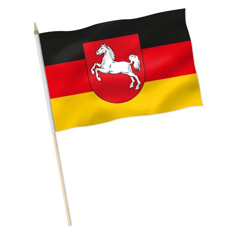 Stock Flagge Niedersachsen mit Wappen Premiumqualität 9 95