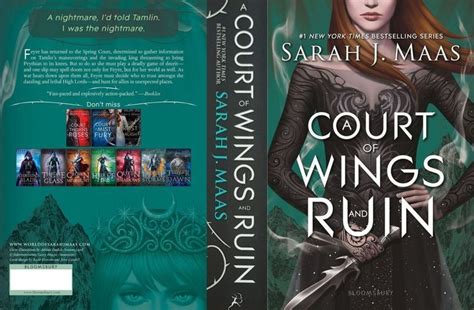 Court Of Wings And Ruin Book Cover Design