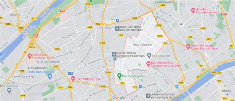 Où se trouve Bois Colombes Carte Plan Bois Colombes Où se trouve
