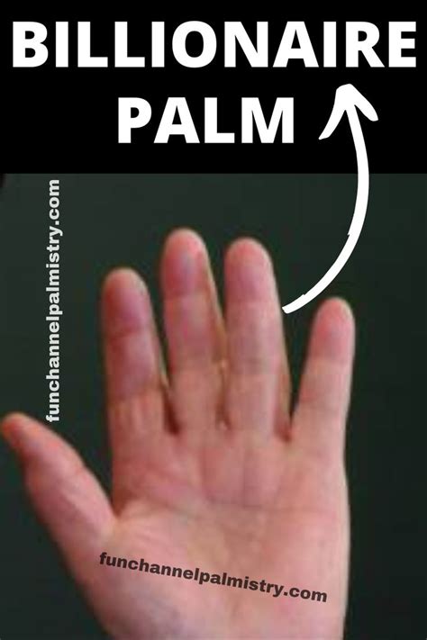 Billionaire S Palm Signs Present On Your Hands Palmistry Palmistry