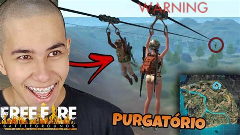 Primeira Vez No Novo Mapa Do Free Fire Purgat Rio Incr Vel Youtube