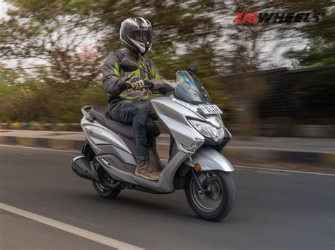 Suzuki Burgman Street 125 EX Road Test Review Worthy Update ZigWheels