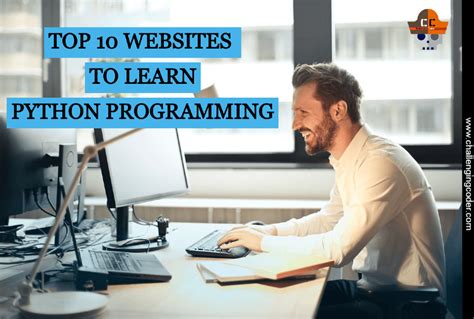 10 top websites to learn python programming challenging coder