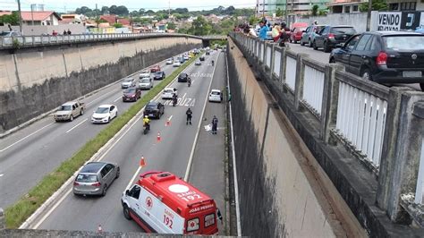 Homem morre após ser arremessado de viaduto cair na BR 230 e ser