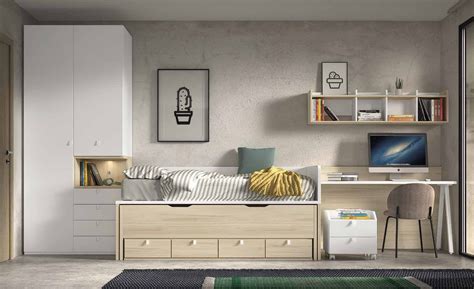 Dormitorio Juvenil Completo Punt Benicolchón