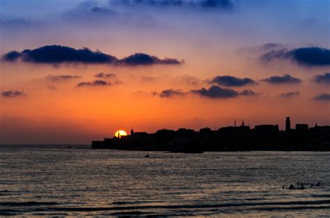 Wallpaper Sinar Matahari Matahari Terbenam Laut Cityscape Teluk