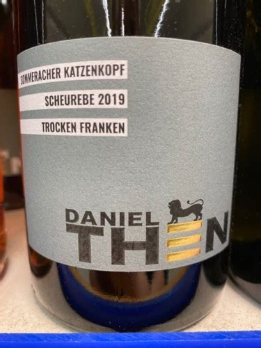 Then Sommeracher Katzenkopf Scheurebe Trocken Vivino US