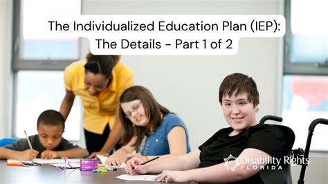The Individualized Education Plan IEP The Details Part 1 Of 2
